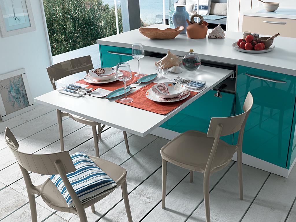 Table escamotable tiroir | Archilabs