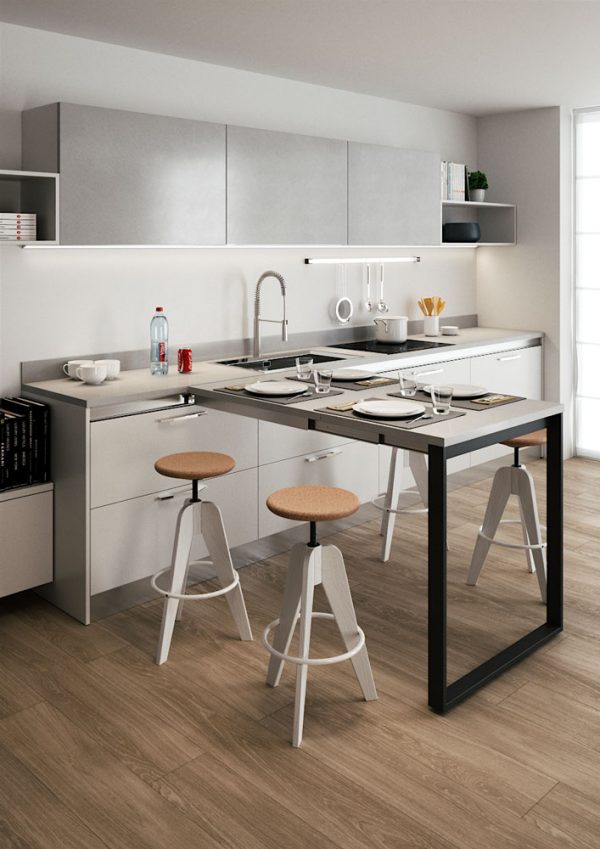 Dinamico+ – Plateau Coulissant avec Pieds | Archilabs